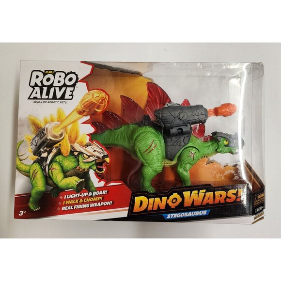 Zuru | Toys | Robo Alive Dino Wars Zuru Robotic Stegosaurus Toy ...